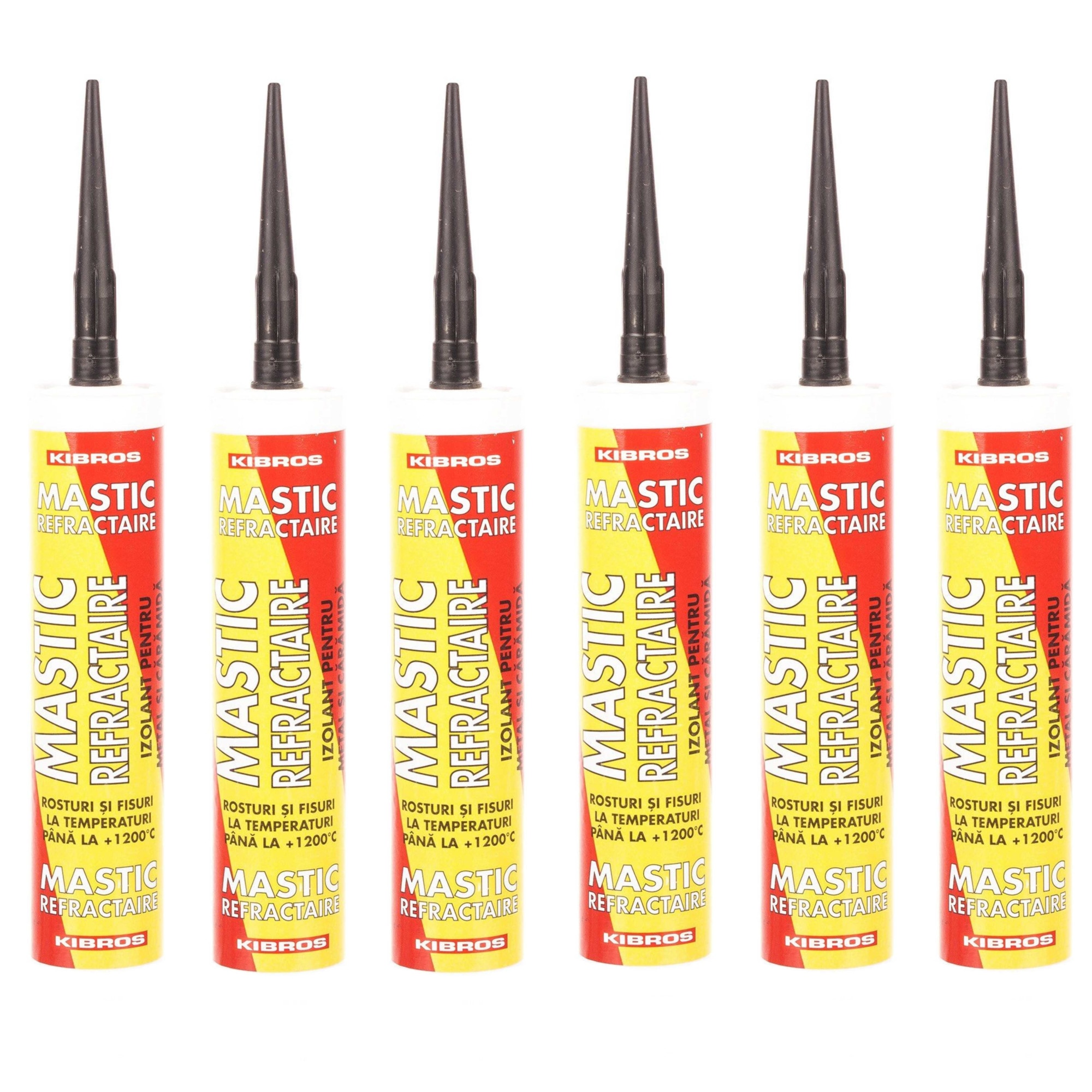 Set 6 bucati chit refractar 310ML, Peromex, 4MasticX6 - eMAG.ro