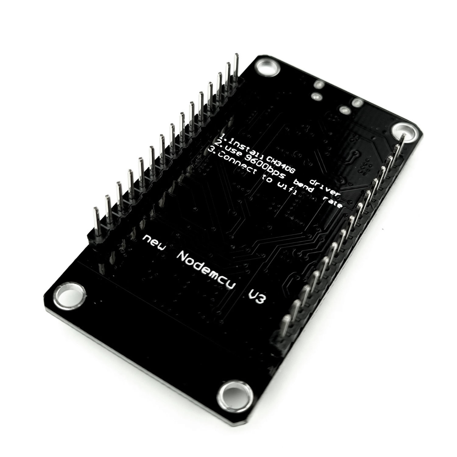 Wifi Modul Esp8266 Nodemcu V3 Iot 10 Tűs Fekete Arany Emag Hu