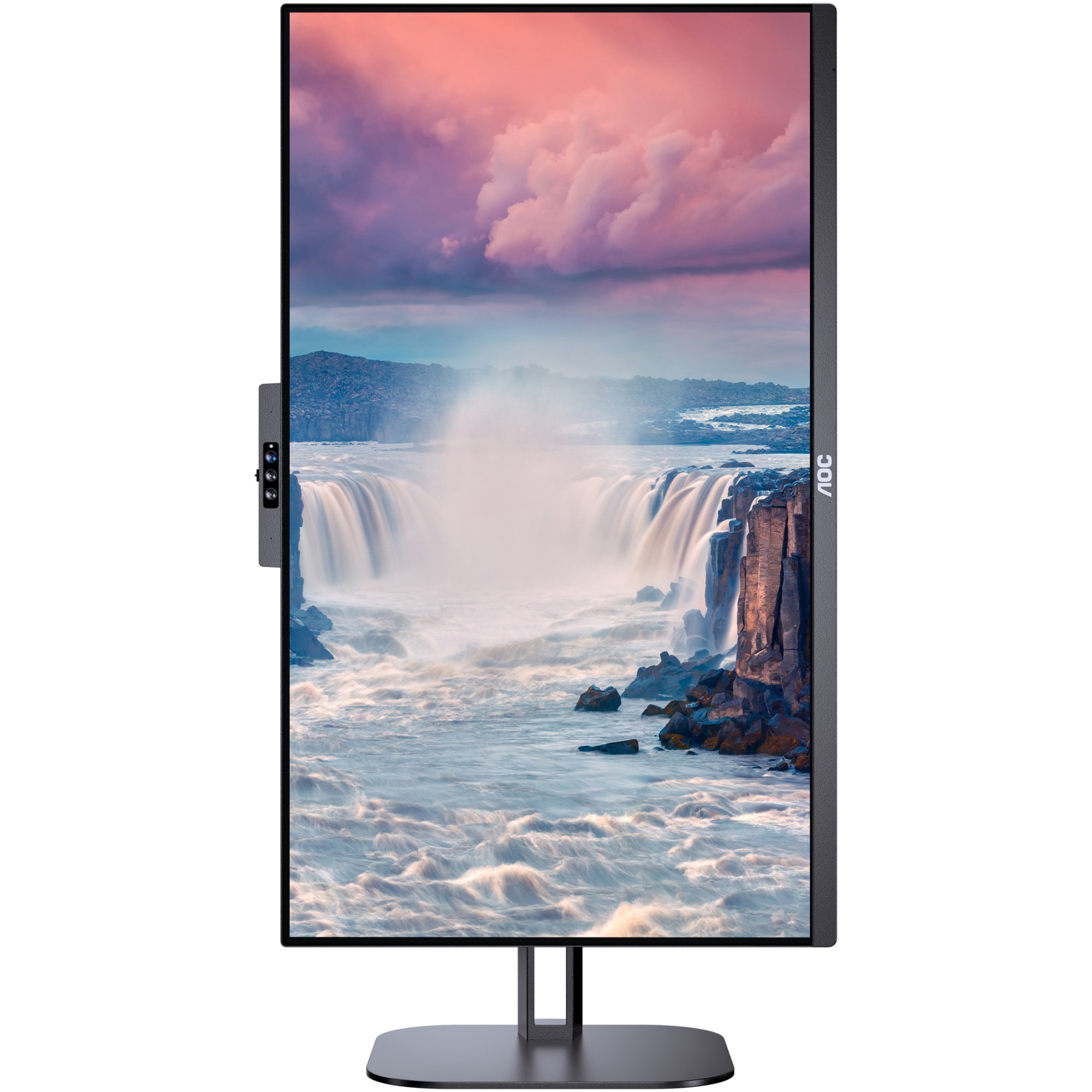 Monitor WLED IPS AOC 23.8" FHD 75Hz 4ms HDMI DisplayPort USB USB-C ...