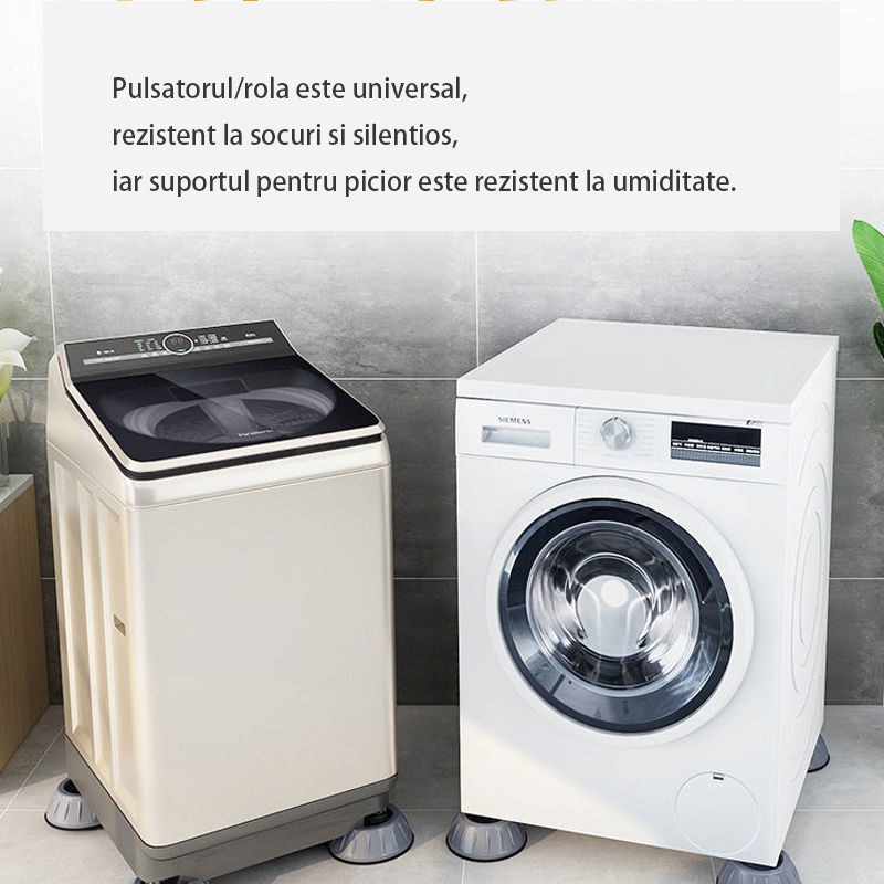 Set 4 picioruse antivibratii, Senmase, Cauciuc, Anti-zgomot ...