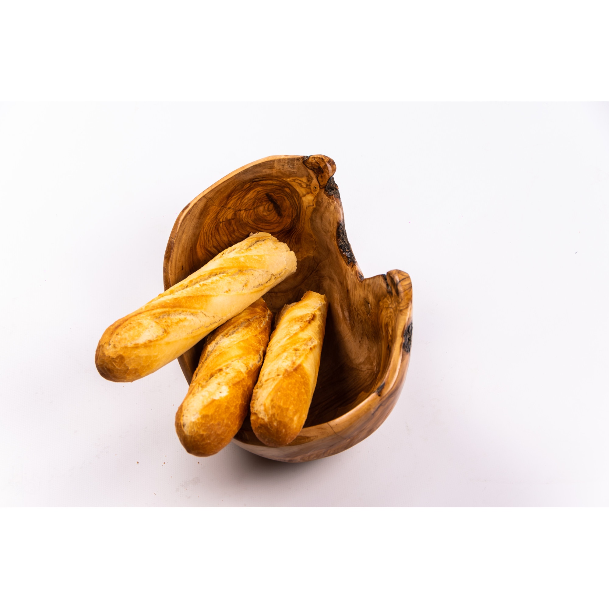 Fructiera din lemn de maslin 35 x 20 cm - eMAG.ro