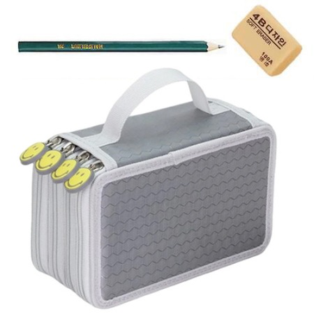 Penar, HODIY, Poliester, 20x8x12.5 cm, Gri - eMAG.ro