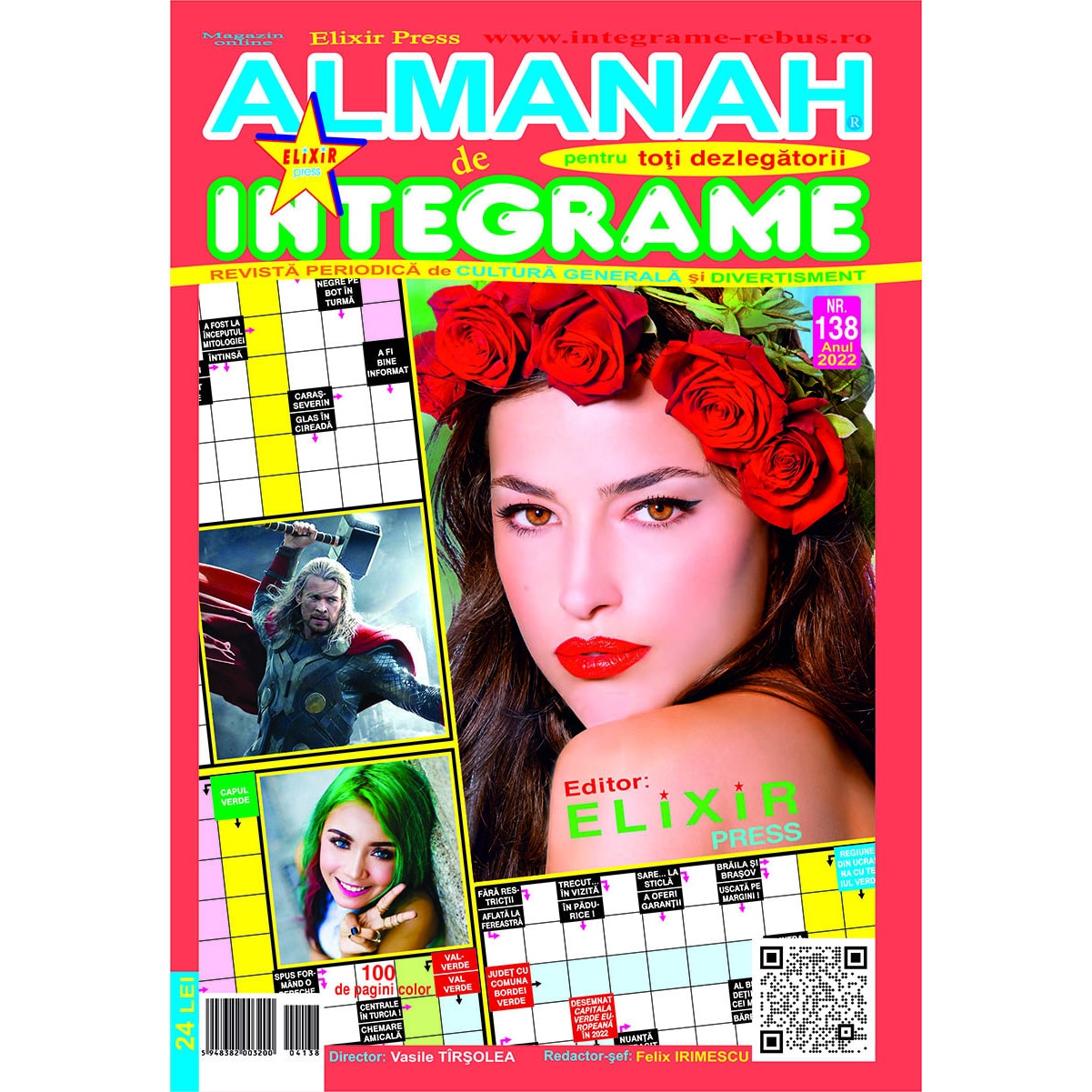 Almanah de integrame nr. 138, 100 pagini - eMAG.ro