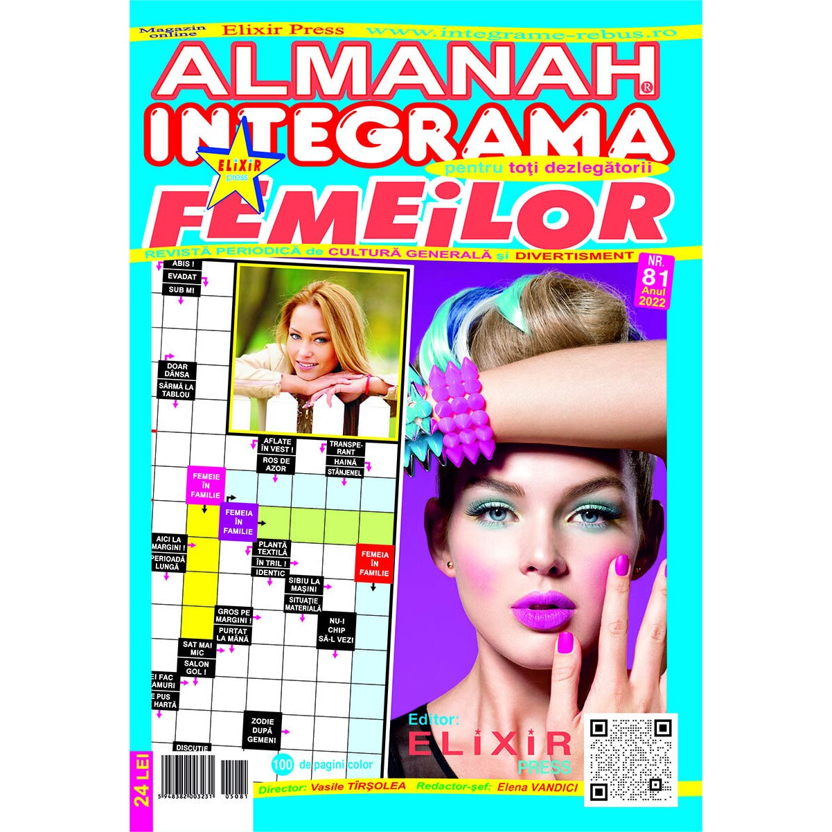 Almanah Integrama Femeilor nr. 81, 100 pagini - eMAG.ro