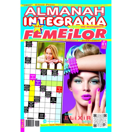 Almanah Integrama Femeilor nr. 81, 100 pagini - eMAG.ro