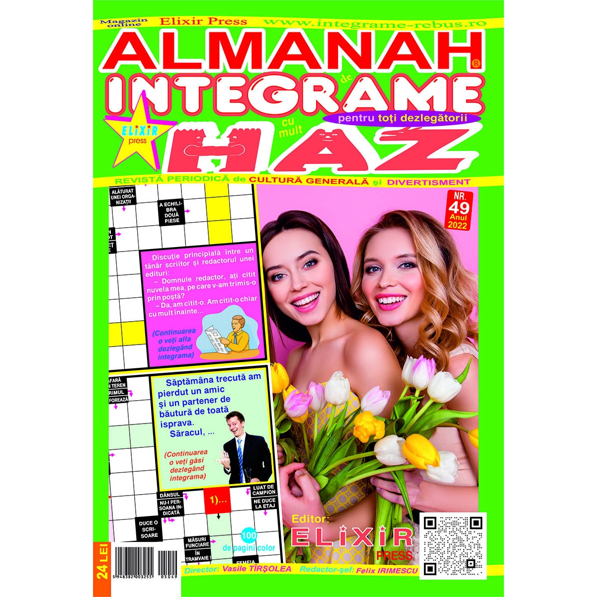 Almanah de integrame cu mult Haz nr. 49, 100 pagini - eMAG.ro