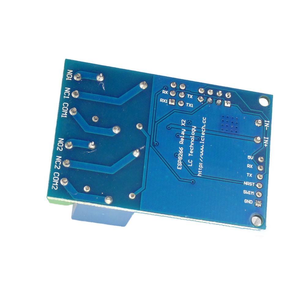 Modul releu, Cu WiFi, ESP-01, ESP8266, 512 kB, LED incorporat, Antena ...
