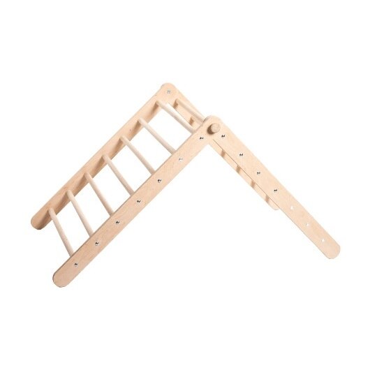 Triunghi Pikler Reglabil, Lemn, 0 - 84 cm - eMAG.ro