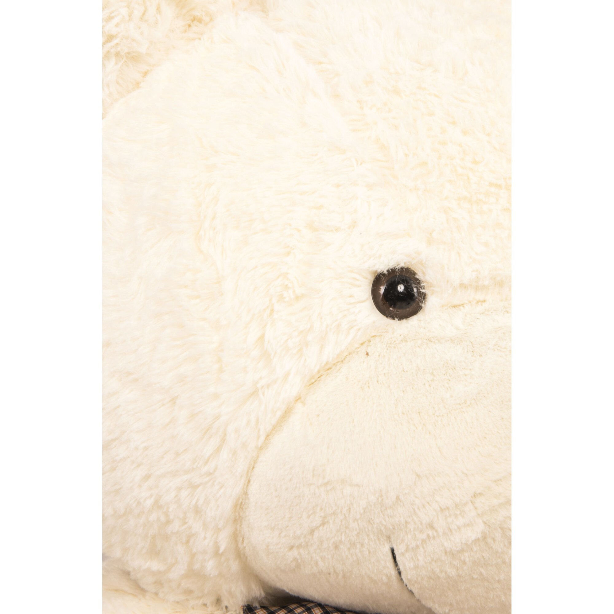 Ursulet de plus, Mis Gustaw, Teddy Classico, Alb, 160cm - eMAG.ro