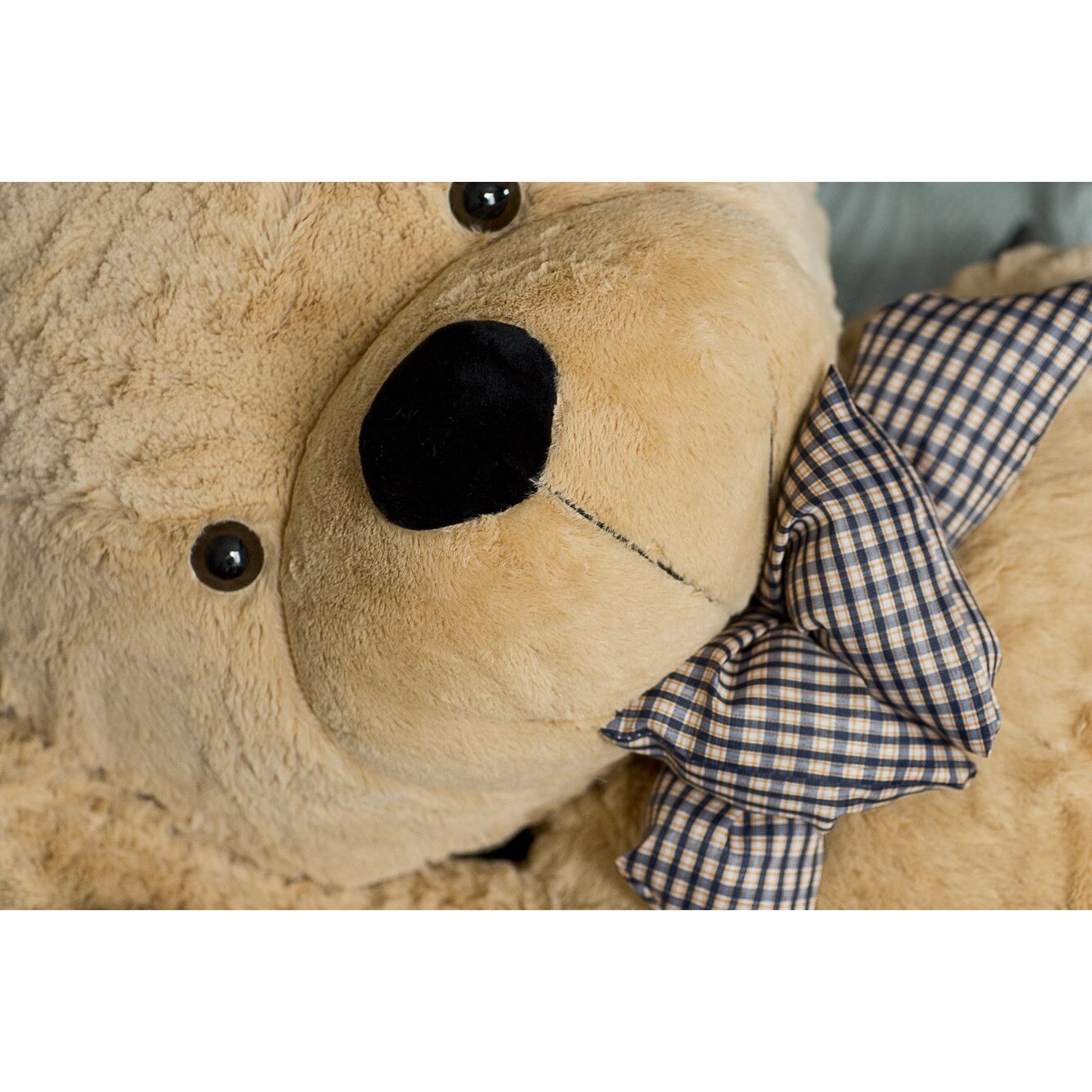 Mis Gustaw Teddy Classico Plüss mackó, Krém, 130cm - eMAG.hu