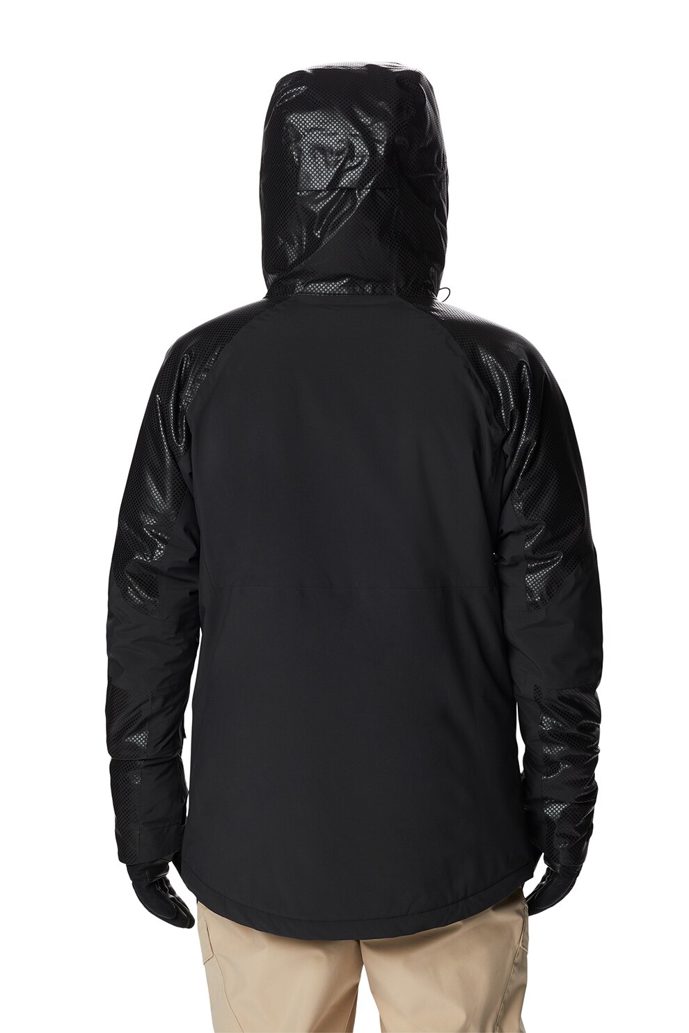 Columbia, Geaca cu gluga pentru ski Snow Slab, Negru, M - eMAG.ro