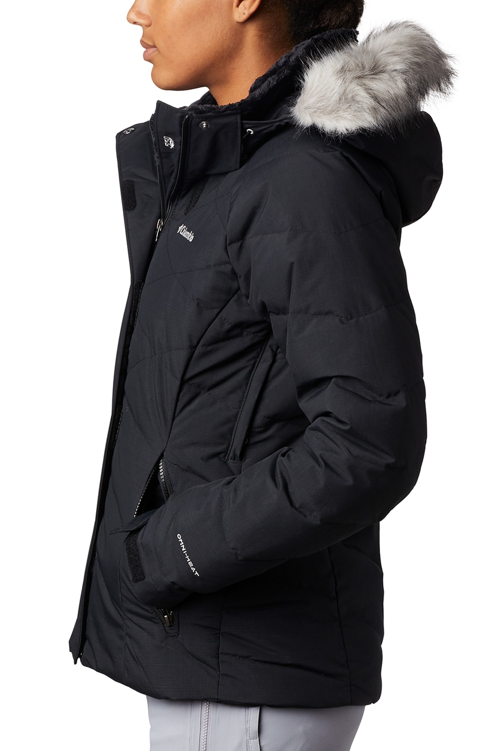 Columbia, Зимно яке Lay D Down II с вата, Черен, M - eMAG.bg