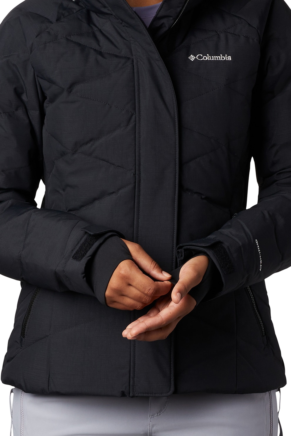 Columbia, Зимно яке Lay D Down II с вата, Черен, M - eMAG.bg