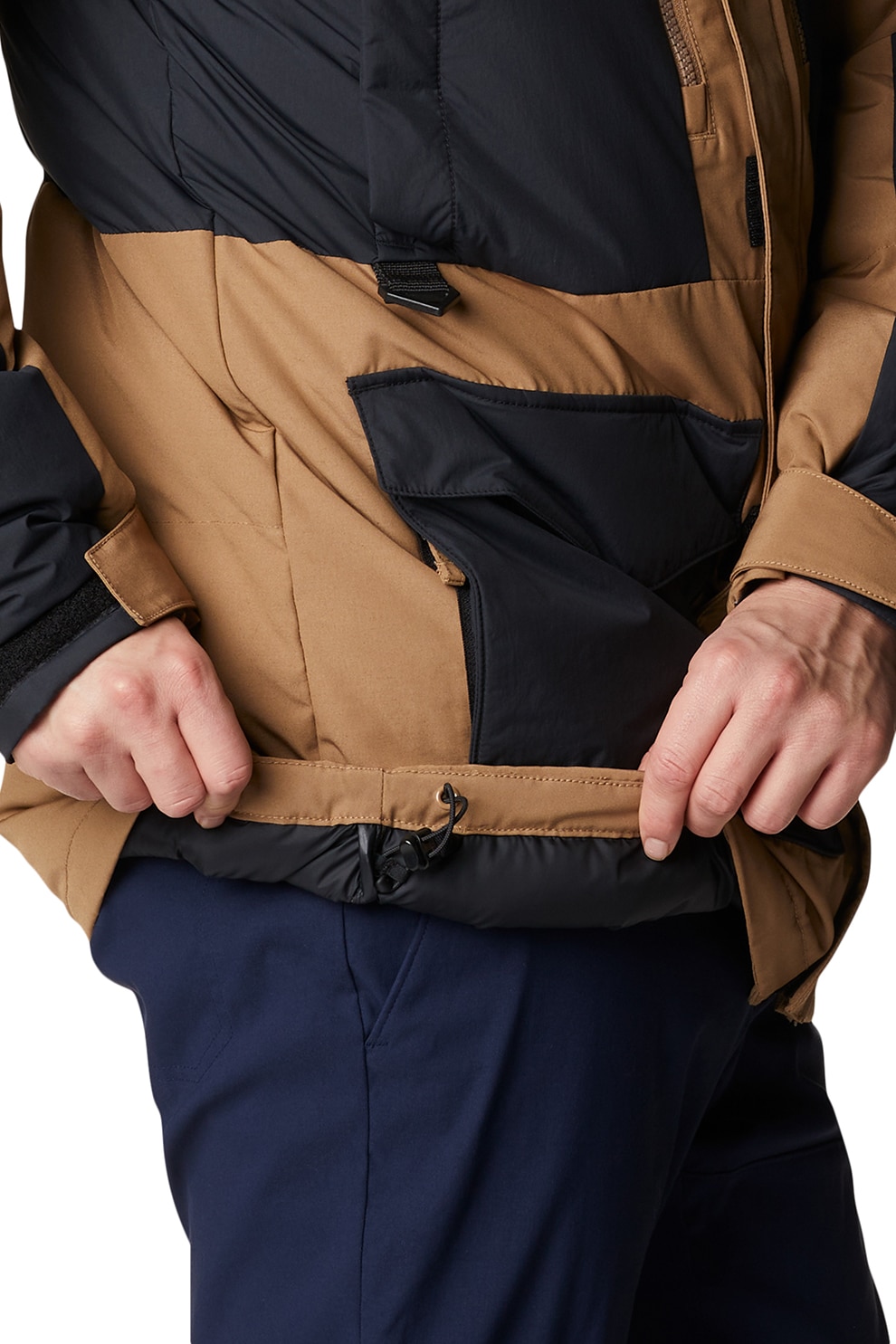 Columbia, Geaca rezistenta la apa cu gluga detasabila Marquam Peak ...