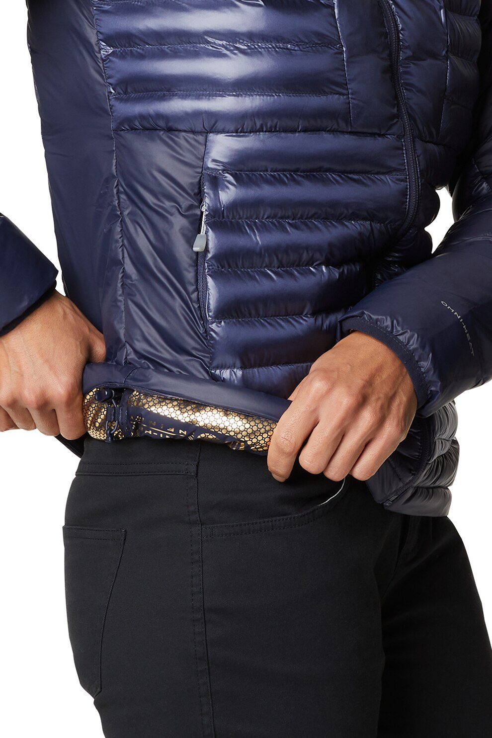 Columbia, Geaca cu finisaj rezistent la apa, gluga si vatelina pentru ...