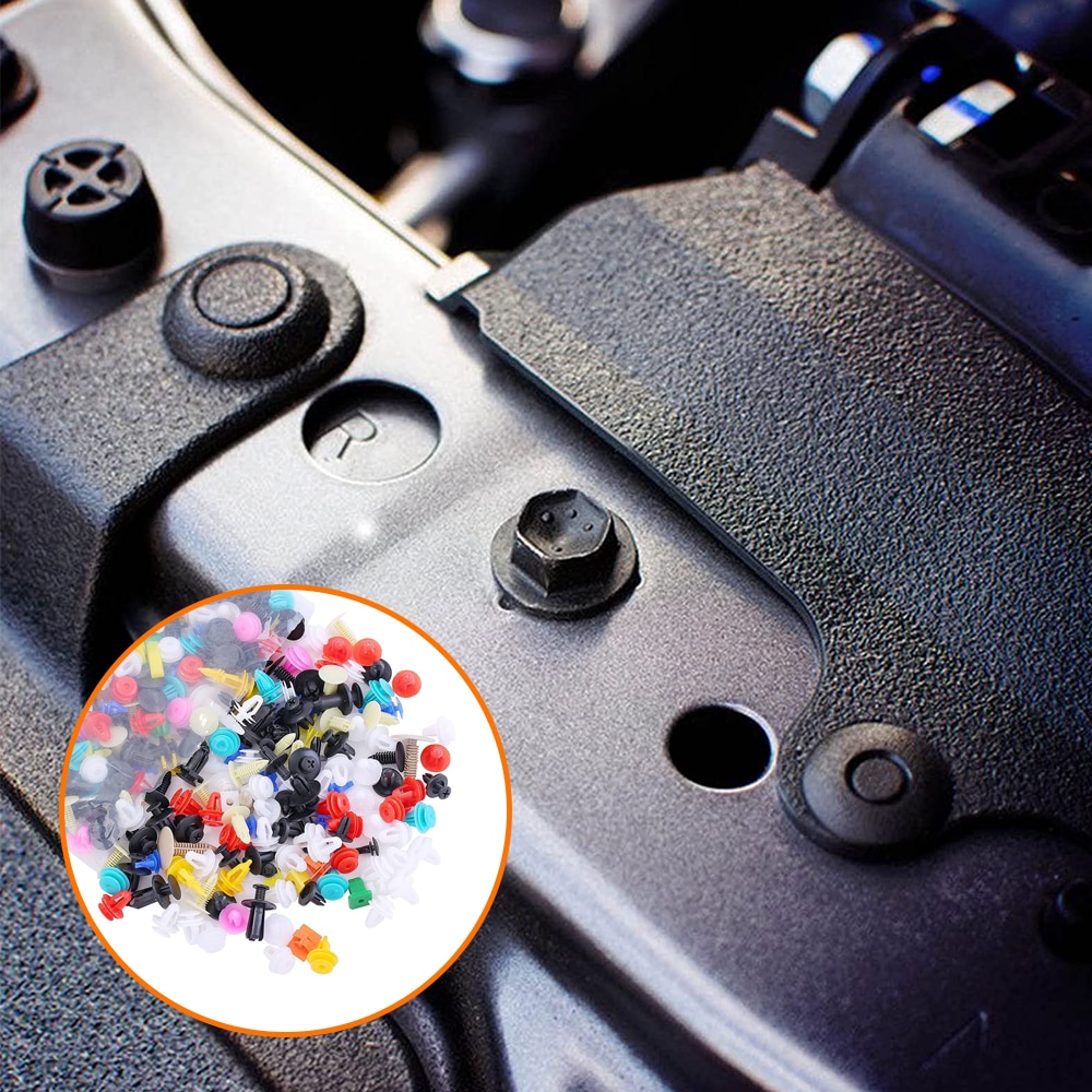 Set 500 cleme auto, TopGearWorld, Multicolor - eMAG.ro