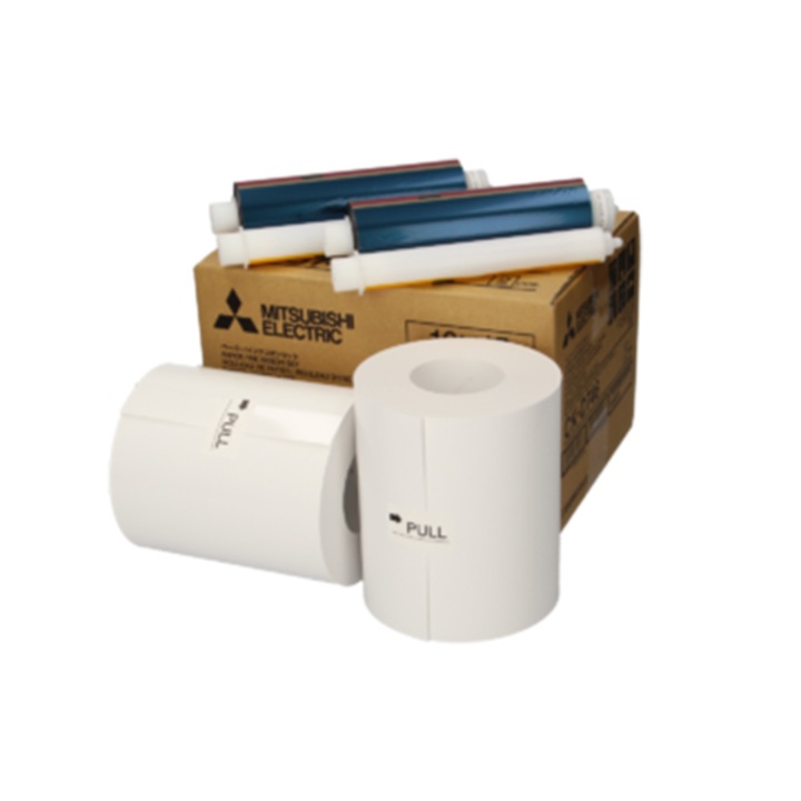 Set ribon hartie, MITSUBISHID 80/D90, CK-D868, 10x15 cm - eMAG.ro