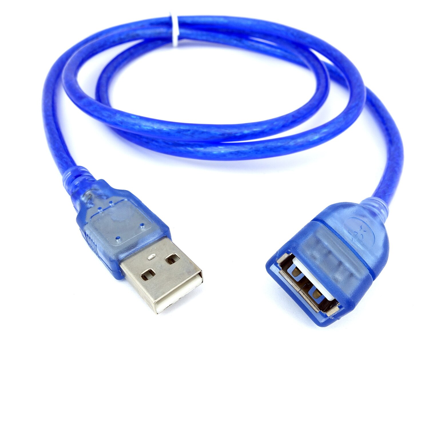 Cablu prelungitor USB tata-mama, Elektroweb, 1m, Albastru - eMAG.ro
