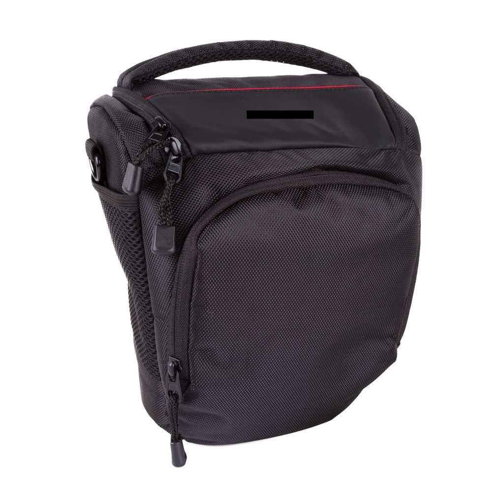 Geanta, tip colt, pentru aparat foto compact, negru - eMAG.ro