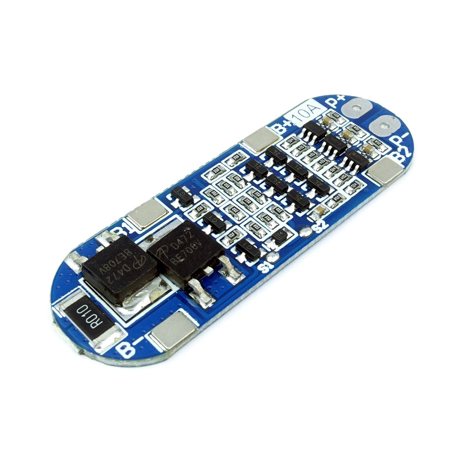 Modul de incarcare BMS, 3S, 10A, 11.1V, 18650, 50 x 15 mm, Albastru ...