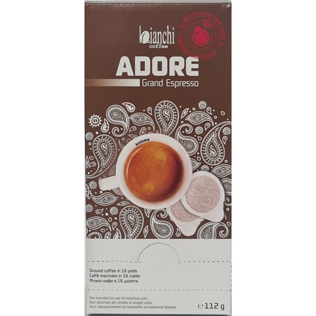 Кафе капсули Bianchi Adore Grand Espresso, 16 х 7 гр - eMAG.bg