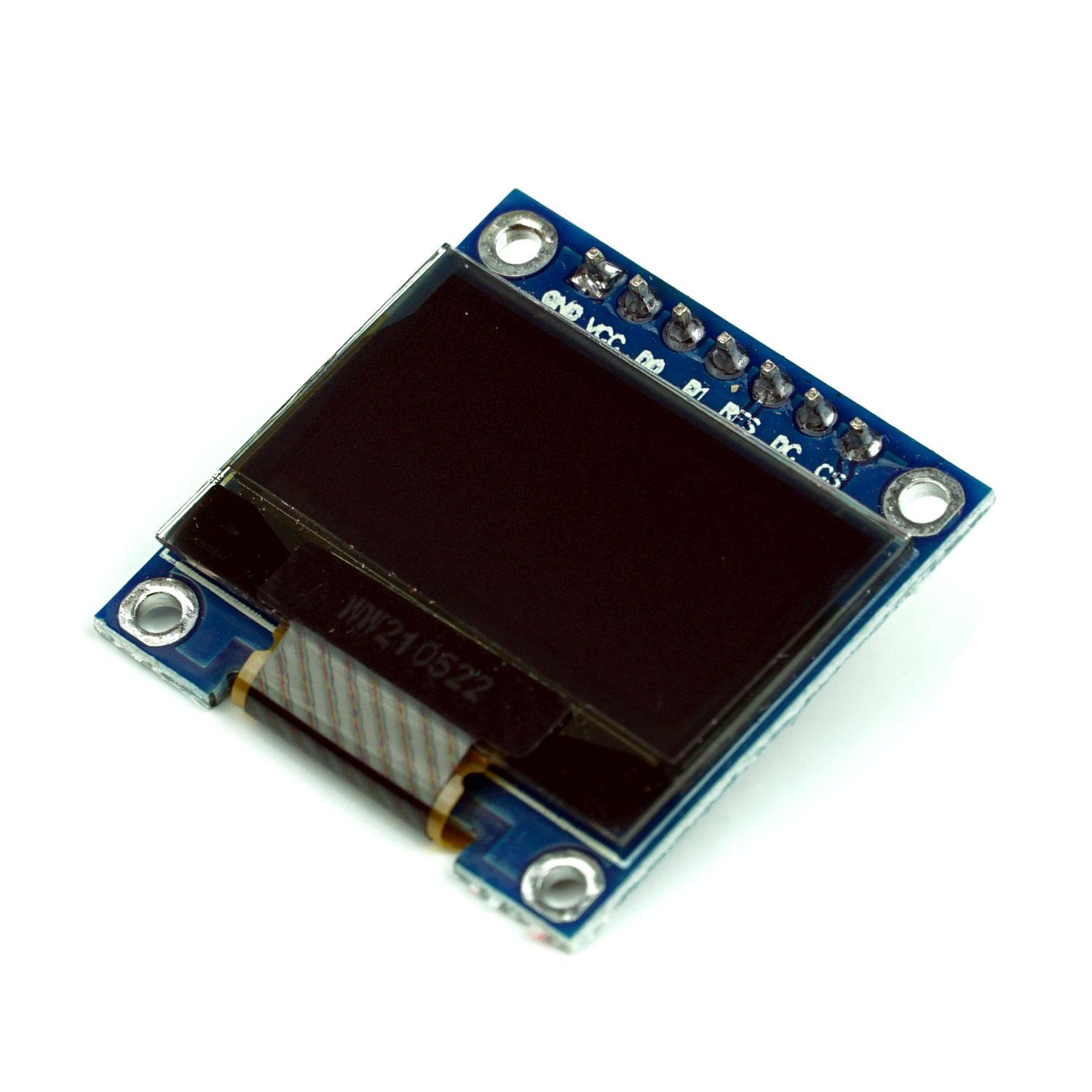 Display OLED, 128 x 64 px, 0.96", Interfata I2C, SPI, SH1106, 3.3 V ...