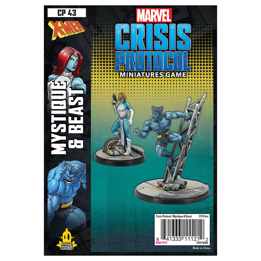 Extensie joc Mystique & Beast pentru Marvel Crisis Protocol, Atomic ...