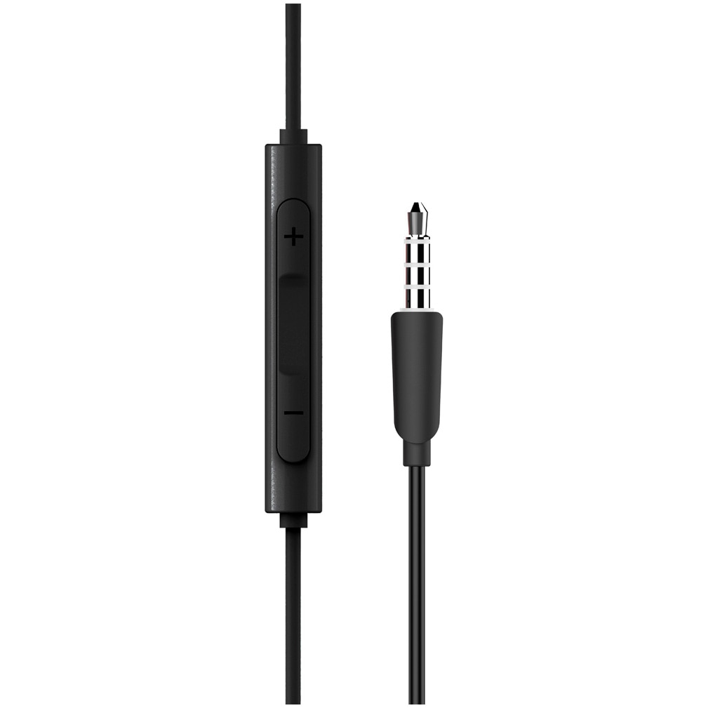 Casti In-Ear Edifier P205-BK, microfon, Jack 3.5mm, Negru - eMAG.ro
