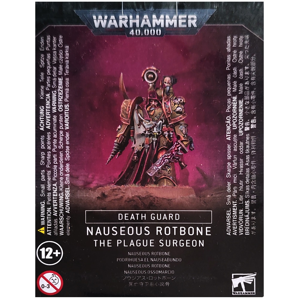 Set Warhammer 40000, Nauseous Rotbone Death Guard, Games Workshop, 9 ...