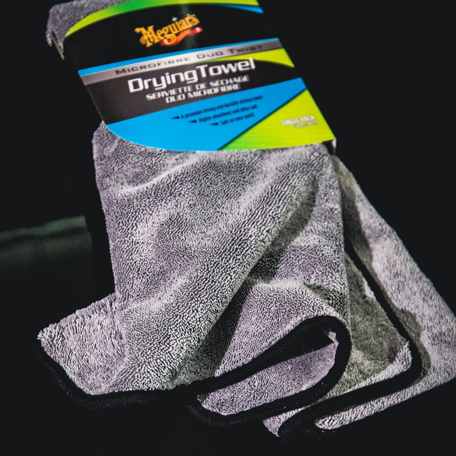 Laveta microfibra pentru uscare Meguiar's, Microfibre Duo Twist Car ...