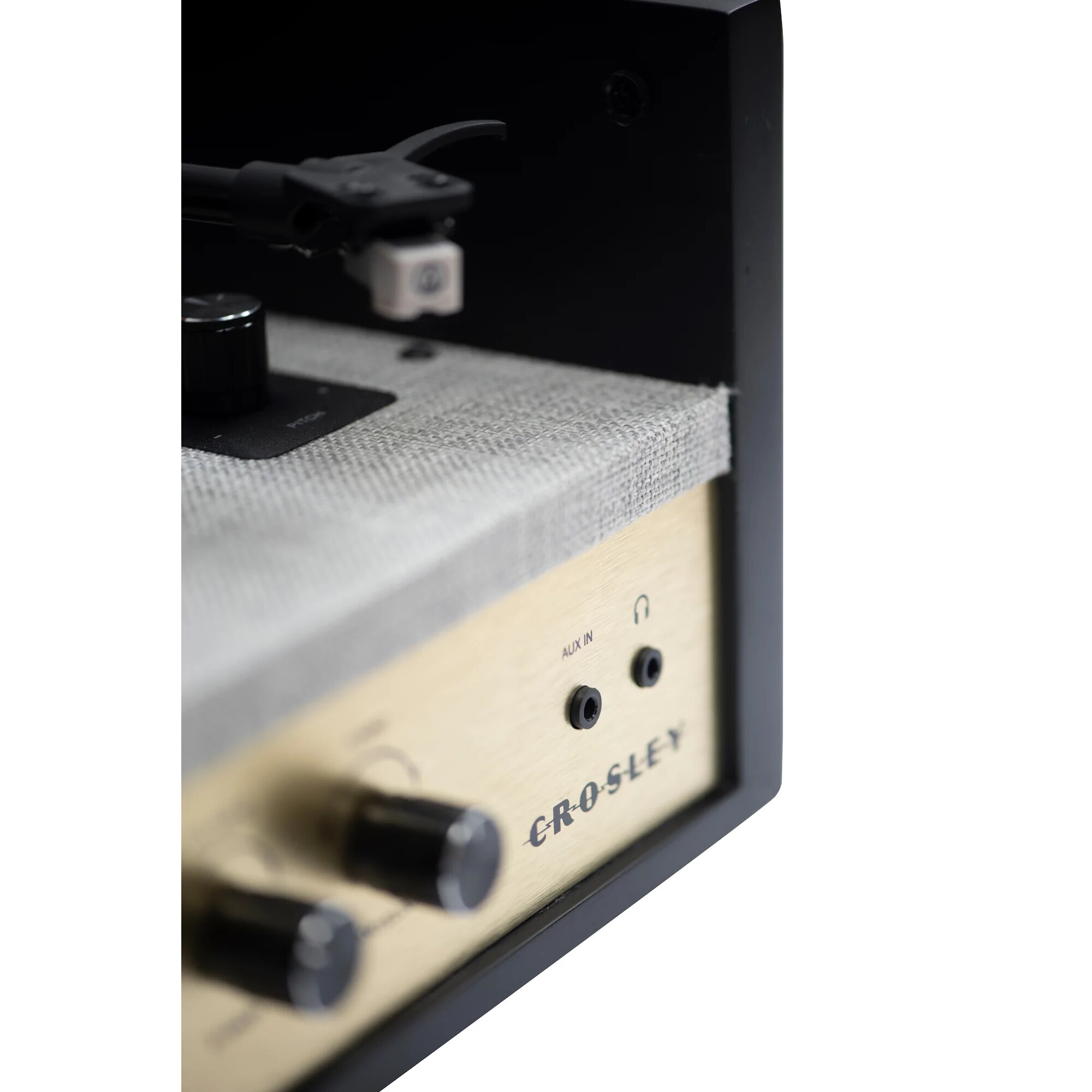 Set pick-up cu boxe, Crosley Coda Shelf System CR7017A-BK4 - eMAG.ro