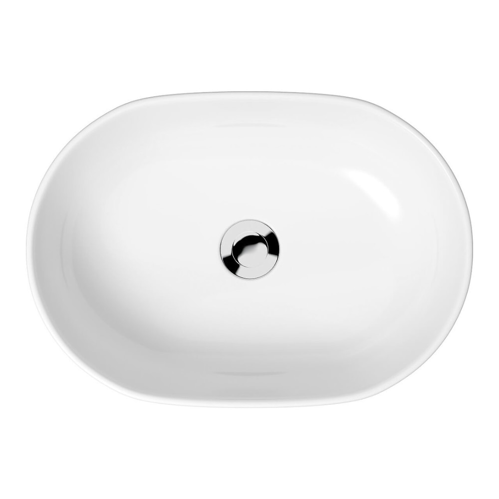 Lavoar oval pentru blat Moduo Cersanit 50 Box K116-049 - eMAG.ro