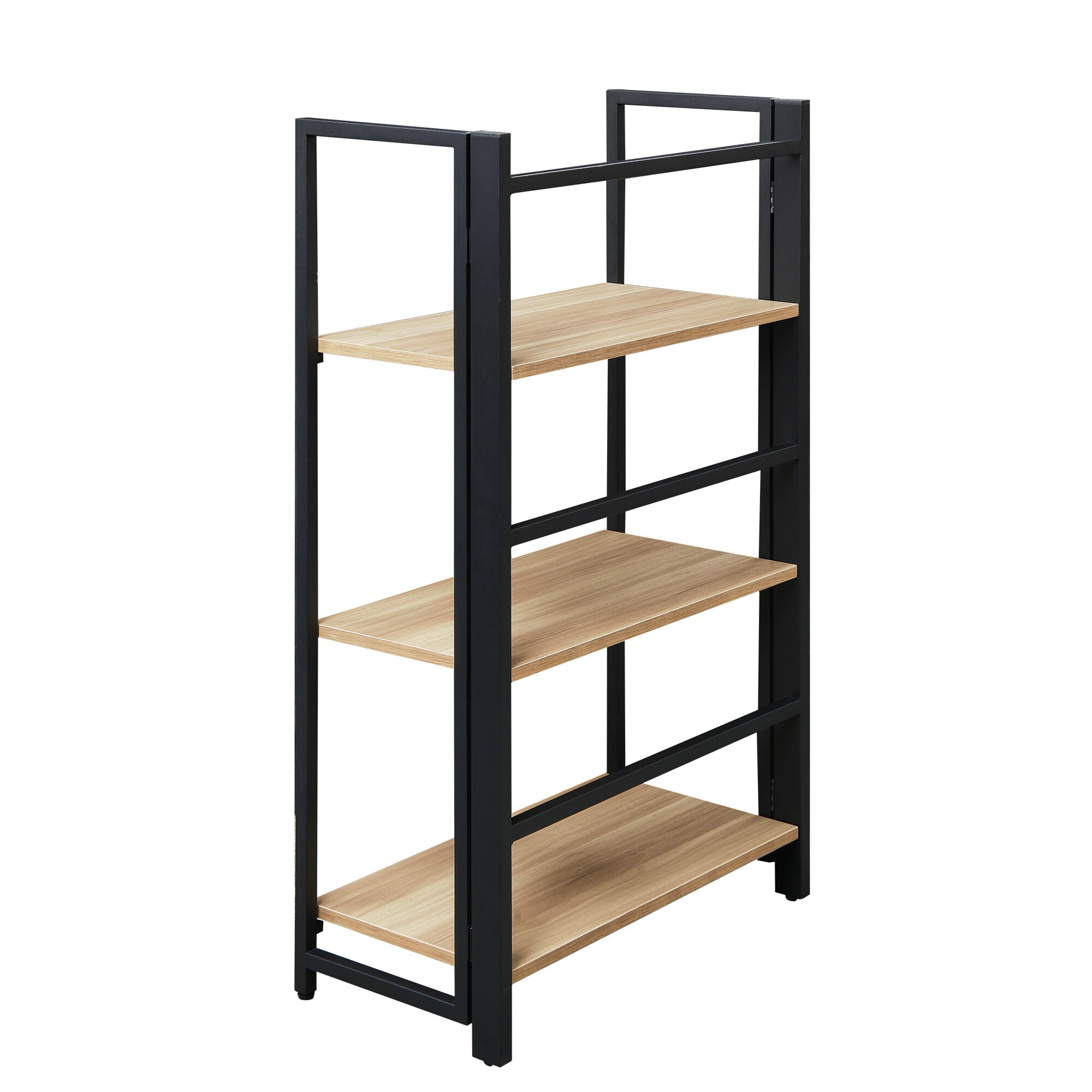 Raft, Fier/MDF, 100x30x60 cm, Maro deschis - eMAG.ro