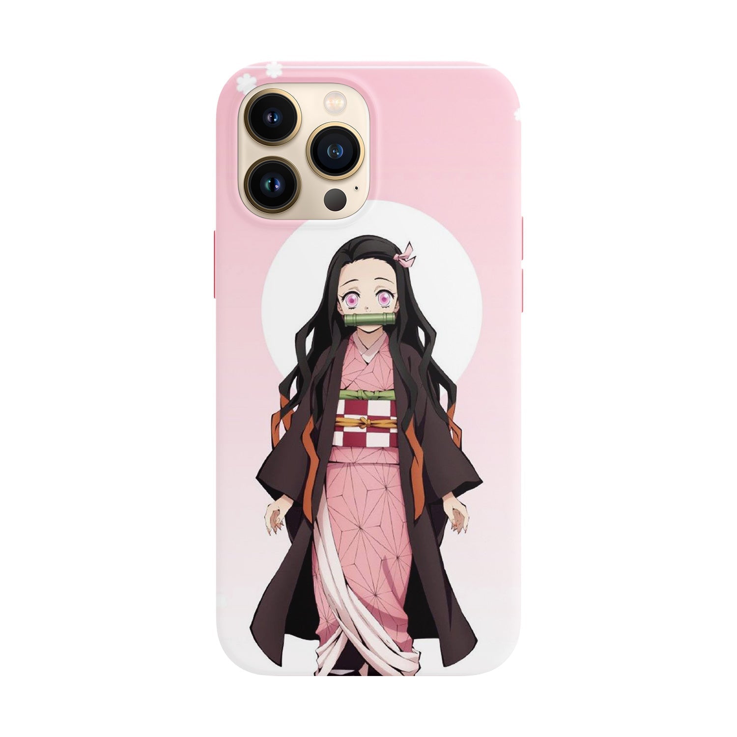 Калъф, съвместим с Apple iPhone 14 модел Nezuko Kamado Demon slayer ...