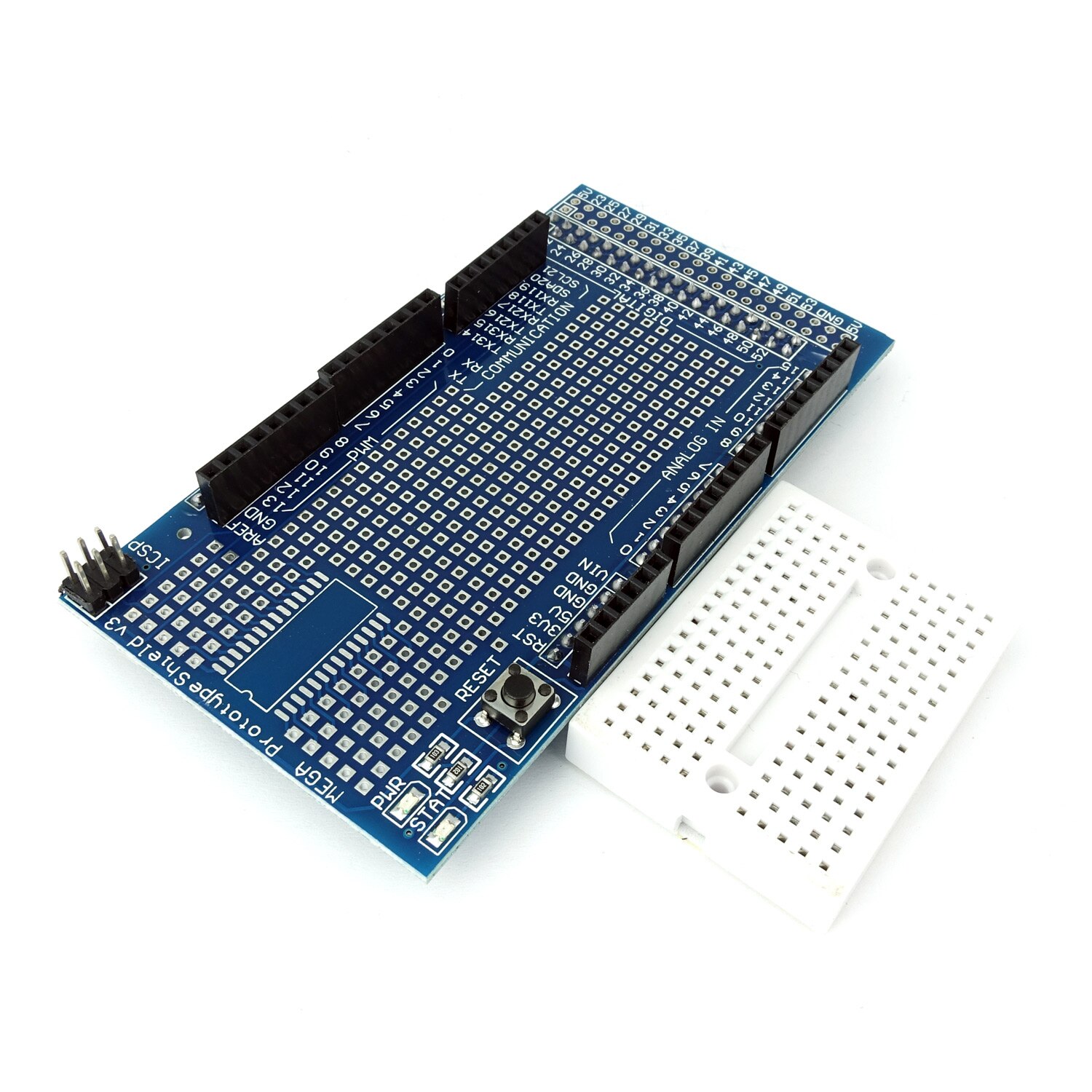 Proto Shield pentru placa universala Arduino Mega2560, Elektroweb - eMAG.ro