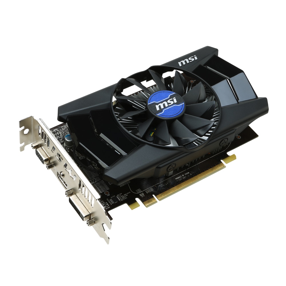 Placa video MSI Radeon™ R7 250 OC, 1GB GDDR5, 128-bit - eMAG.ro