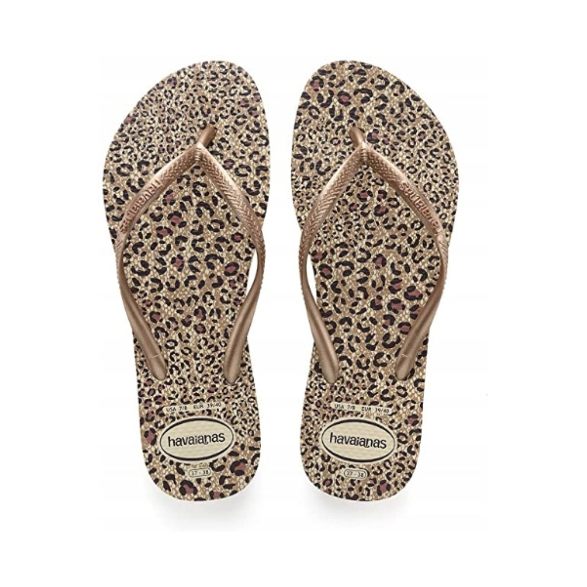 Slapi pentru copii Havaianas Top, Cauciuc, Maro, 25-26 EU - eMAG.ro