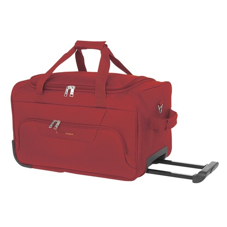 Geanta de voiaj cu role Diplomat ZC 980 - 50W Rosu - eMAG.ro