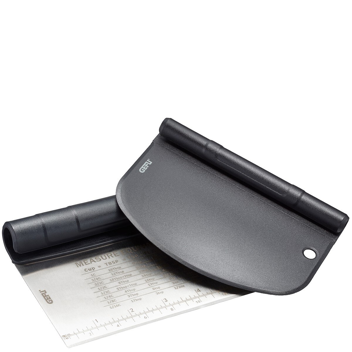 Racleta pentru aluat Dutto Gefu, plastic, inox, negru - eMAG.ro