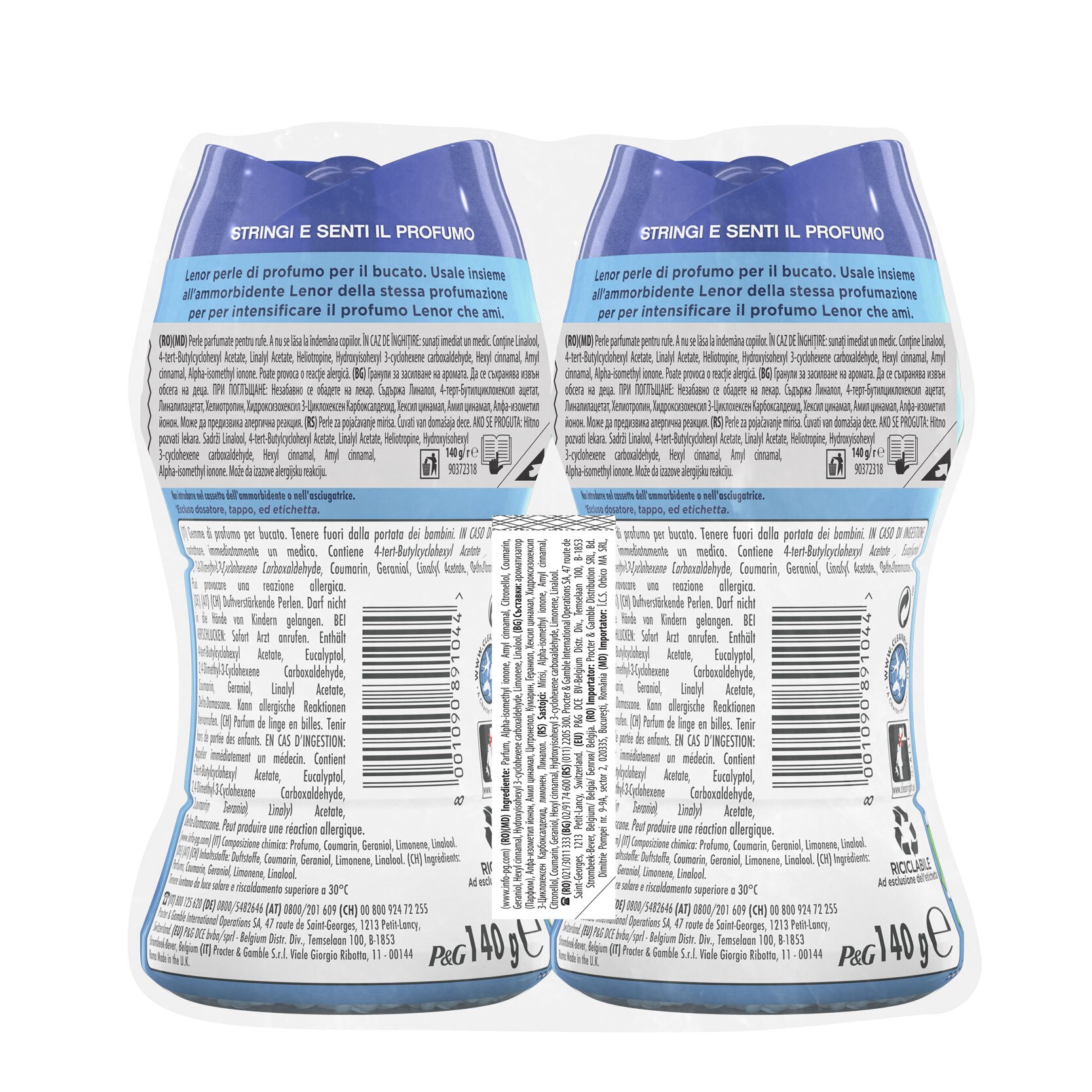 Комплект: Парфюмни перли Lenor Spring Awakening, 2 x 140 гр - eMAG.bg