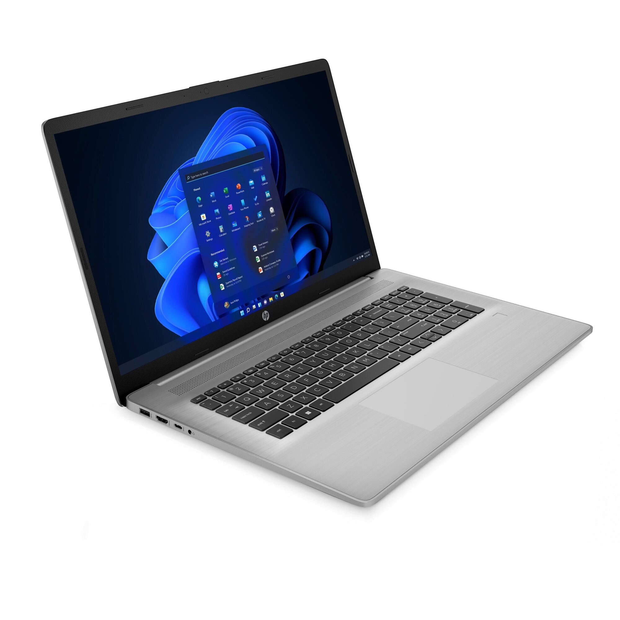 Laptop HP 470 G8, 17,3 hüvelykes, Intel i5-1135G7, 16 GB RAM, 512 GB ...