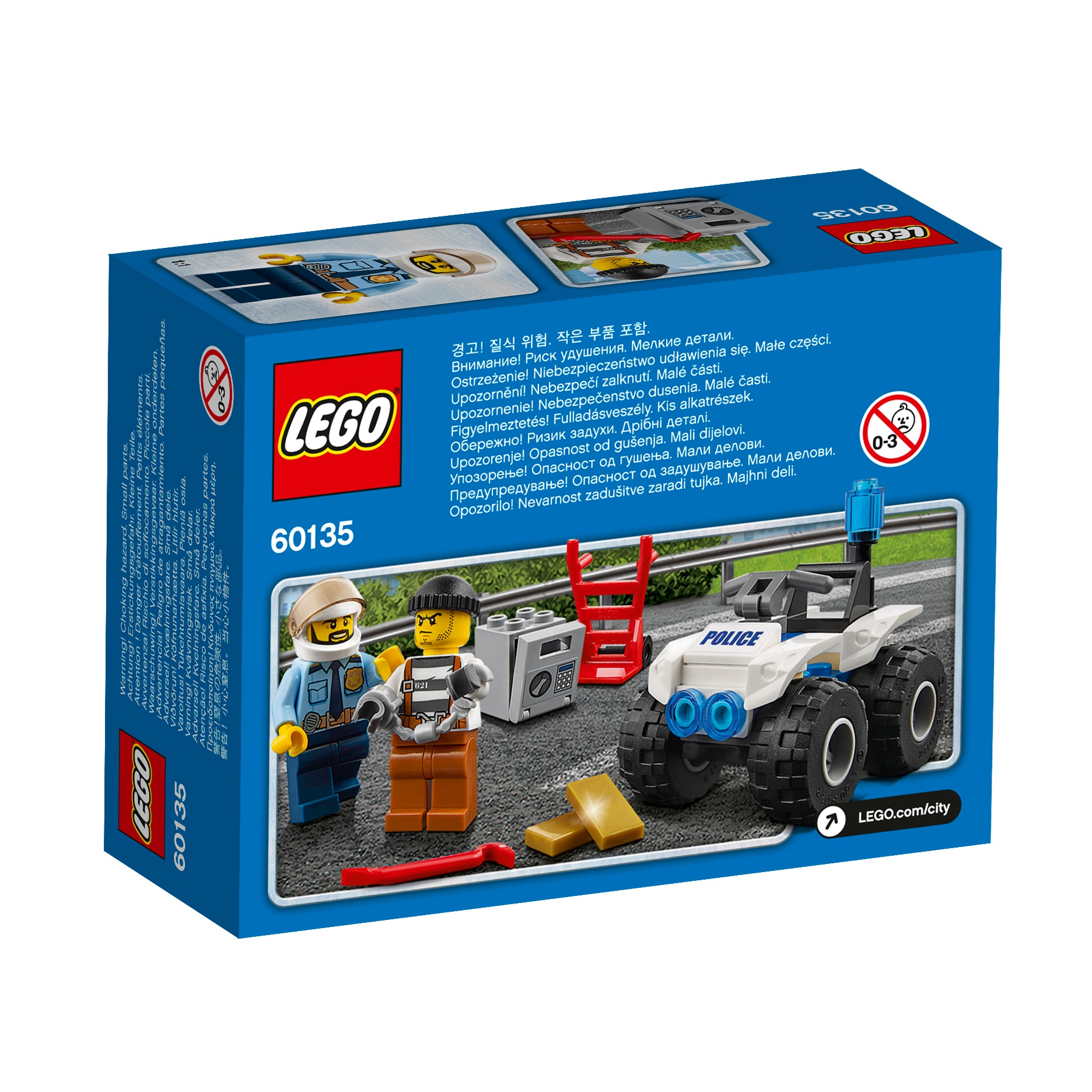 LEGO® City 60135 Letartóztatás ATV járművel - eMAG.hu