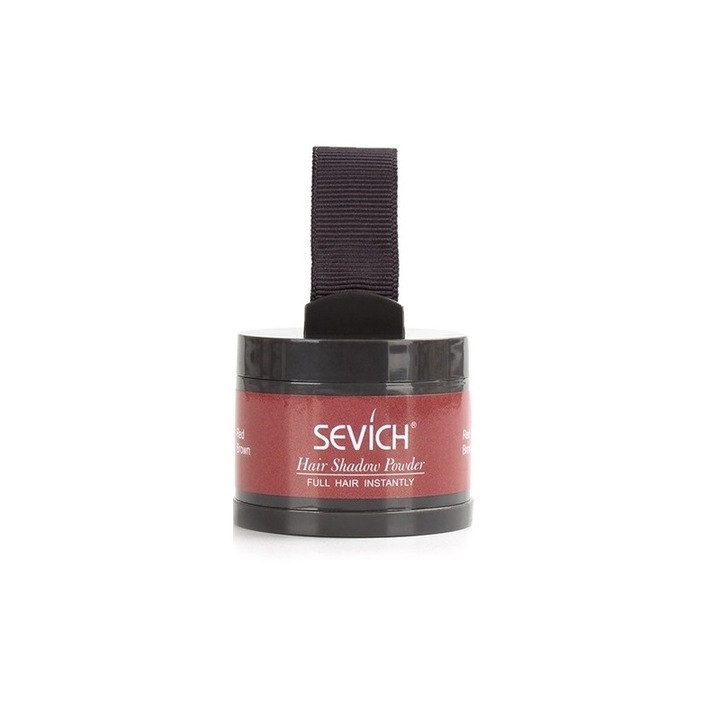 Pudra de par instant, pentru radacina parului, SEVICH, roscat aprins ...