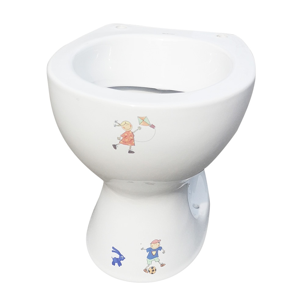 Vas WC pentru copii, cu desen, iesire verticala, 80/105 - eMAG.ro