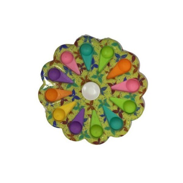 Flippy Sensory Toy - Simple Dimple, Antistress, Multicolor, модел 6 ...