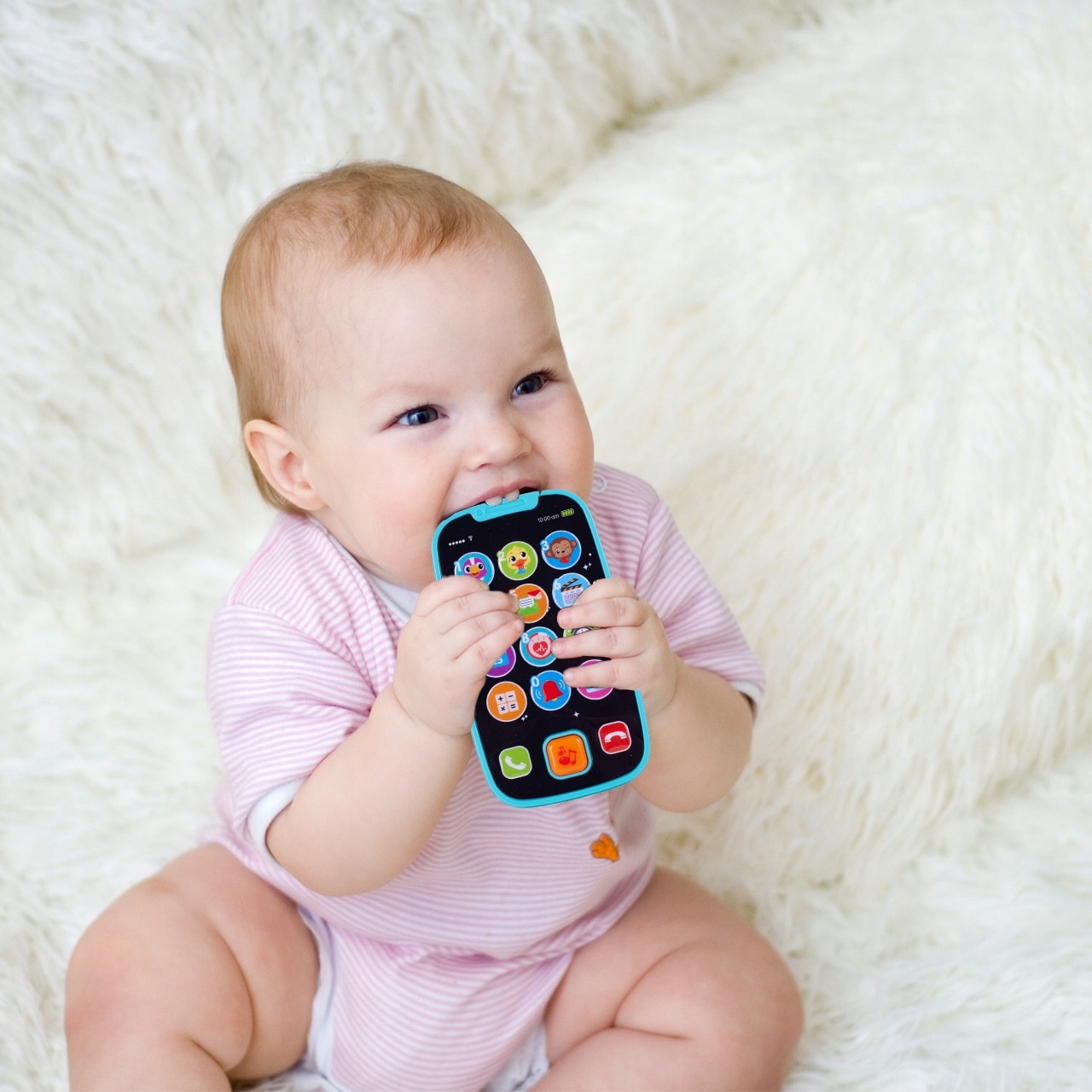 Jucarie Telefon Smartphone SOLTOY® interactiv cu touch pentru copii ...