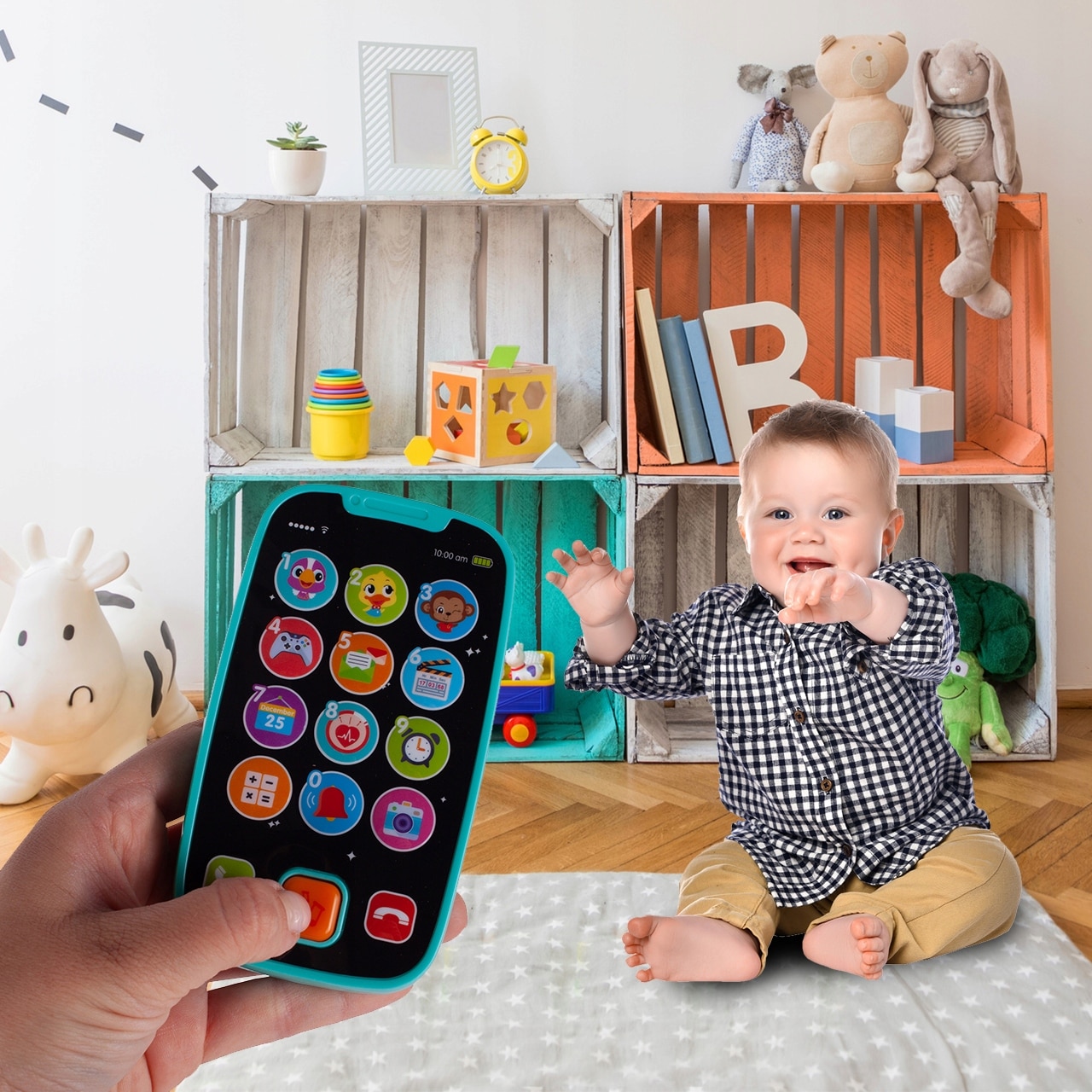 Jucarie Telefon Smartphone SOLTOY® interactiv cu touch pentru copii ...