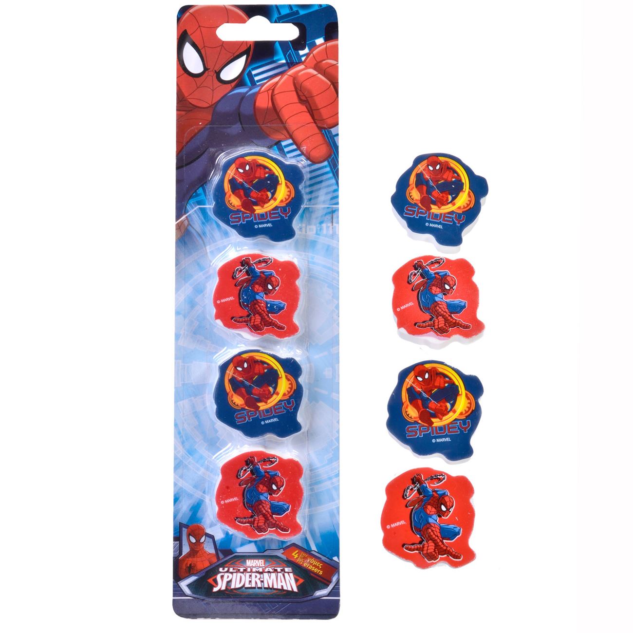 Set 4 Radiere Spiderman - eMAG.ro