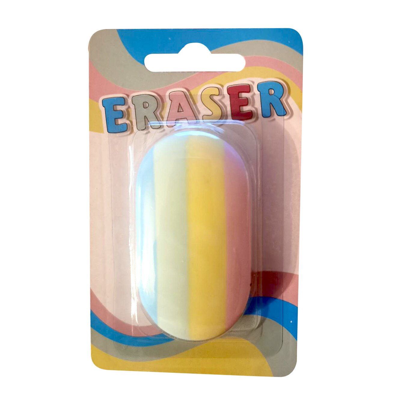 Radiera ovala, multicolorata - eMAG.ro