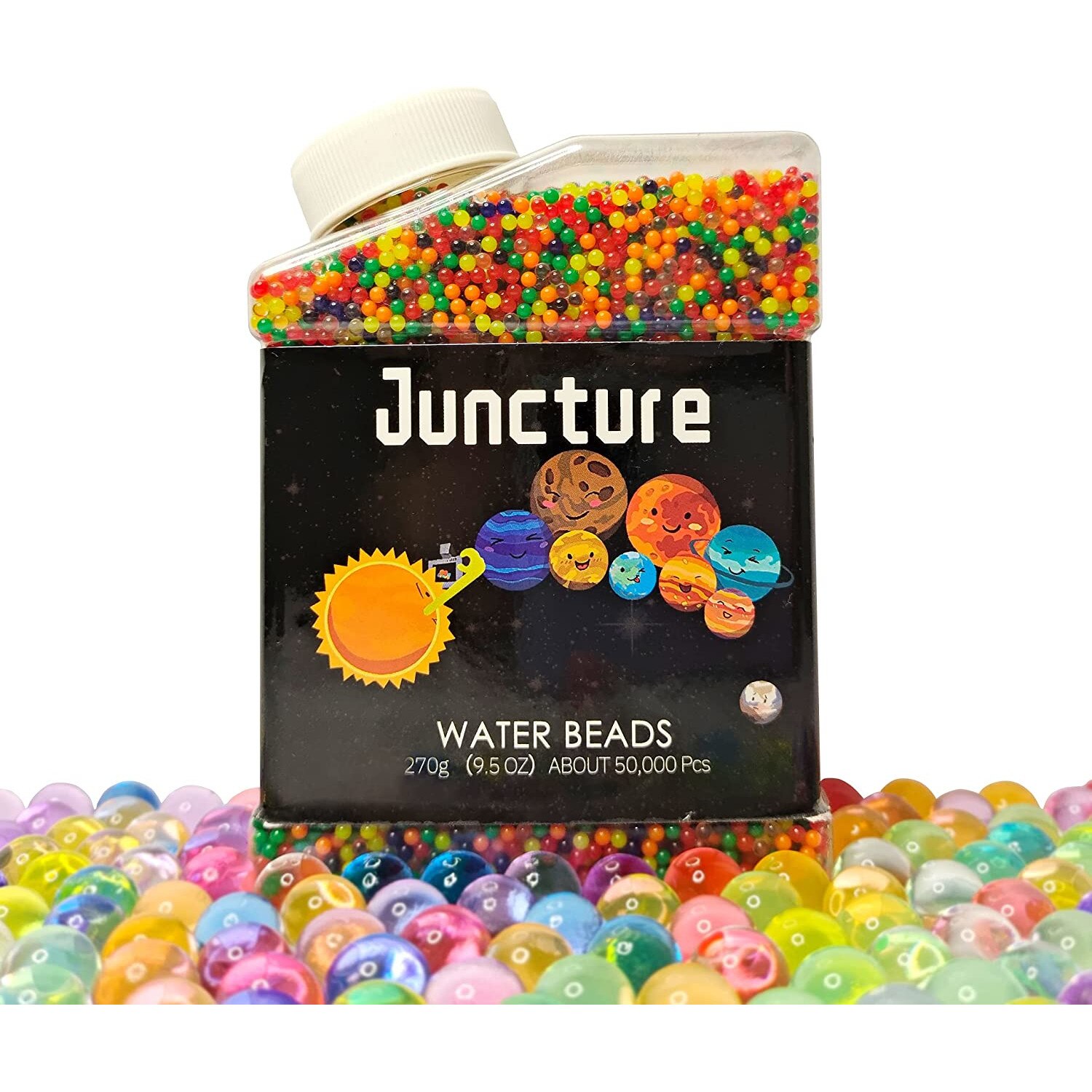 Bile decorative, din hidrogel, cresc in apa, mega-pack 270gr (aprox. 50 ...